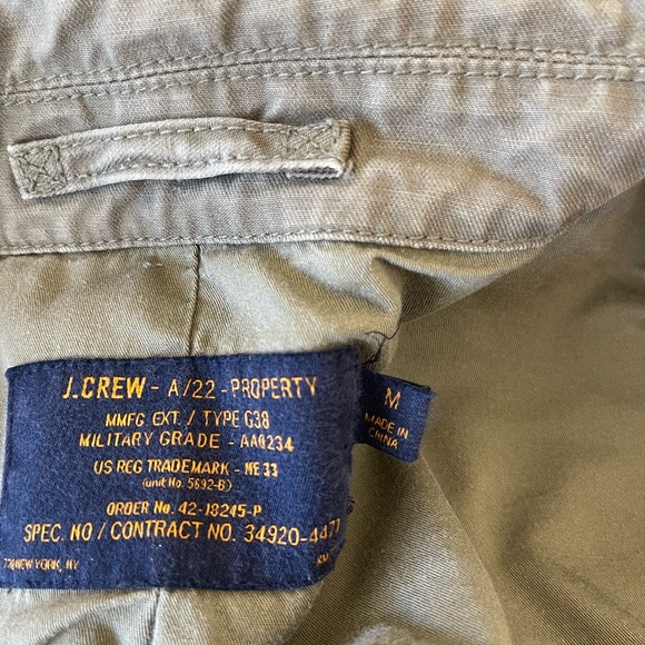 J. Crew | Jackets & Coats | J Crew Mens Field Military Style Jacket W ...